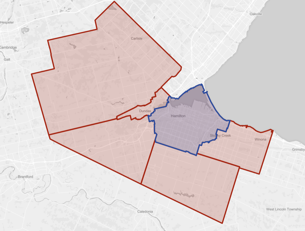 Hamilton: Intersection of Metroscapes and Rural Areas – Metroscapes