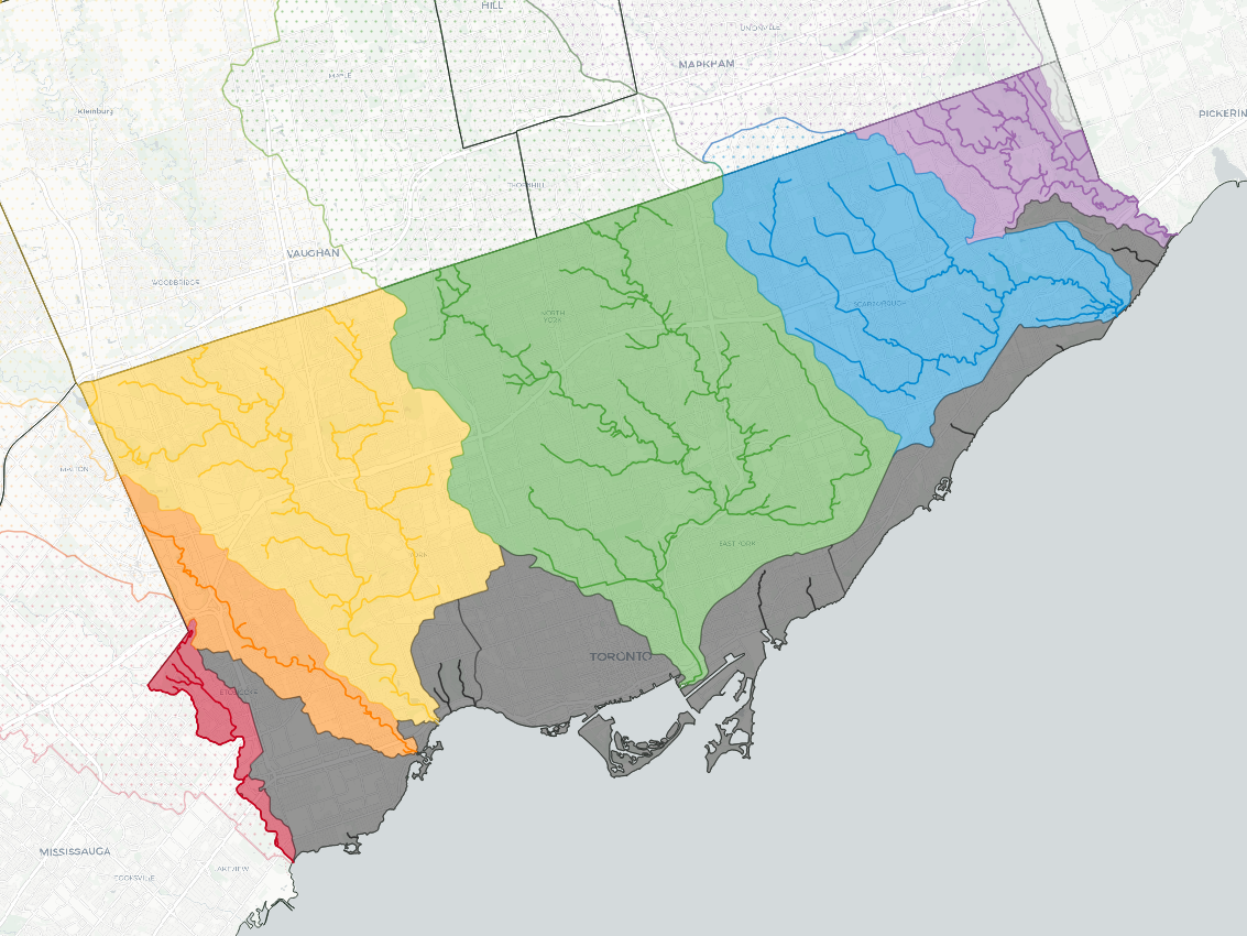 Toronto Watersheds – Metroscapes